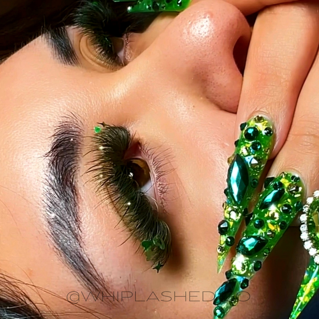 Colored Lash Extensions – Whip Lashed Co